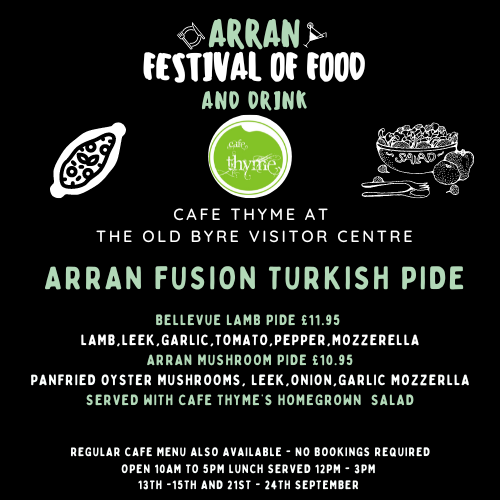 Arran Festival of Food and Drink - Arran's Food Journey
