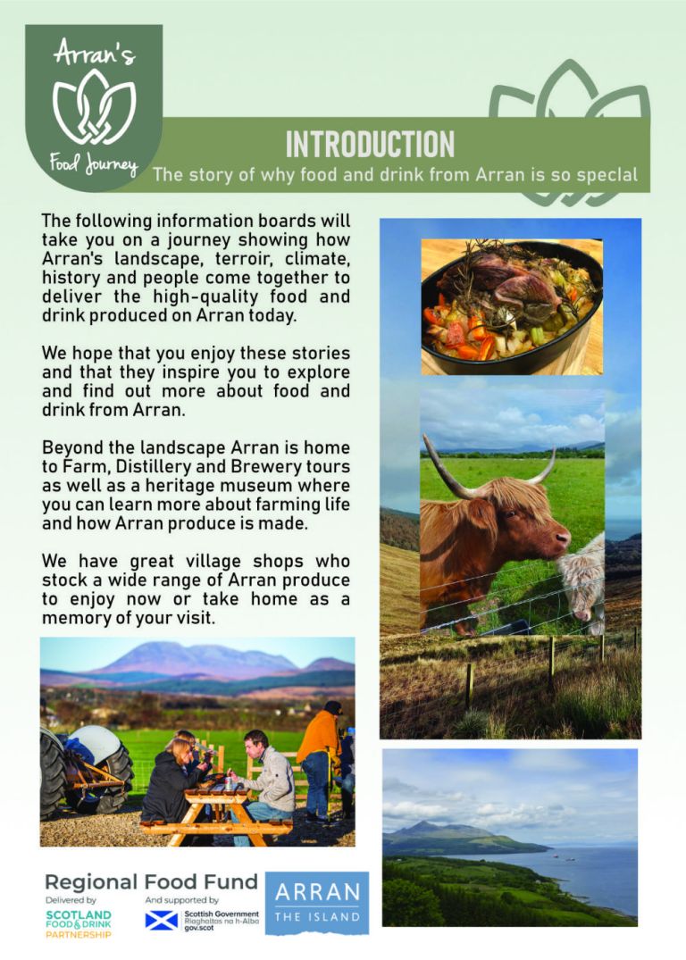 Arran food stories - Arran's Food Journey