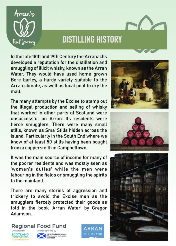 Arran food stories - Arran's Food Journey